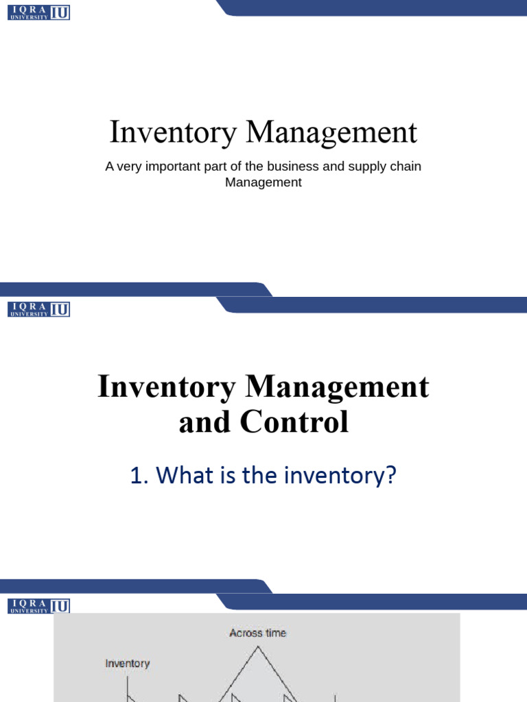 Supply Chain Management Basics | PDF | Inventory | Financial Economics