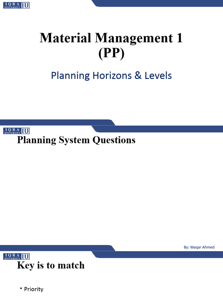 Material Management | PDF | Business | Business Process