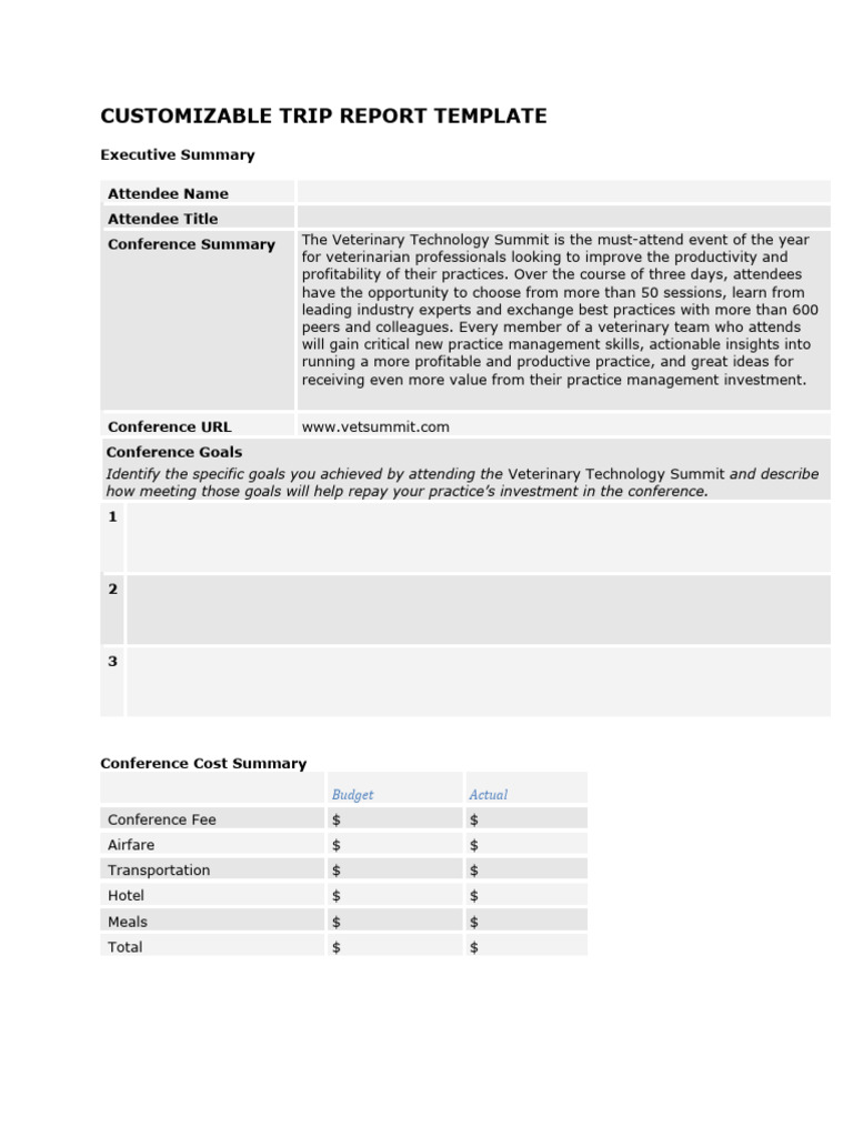 customizable-trip-report-template-executive-summary-attendee-name