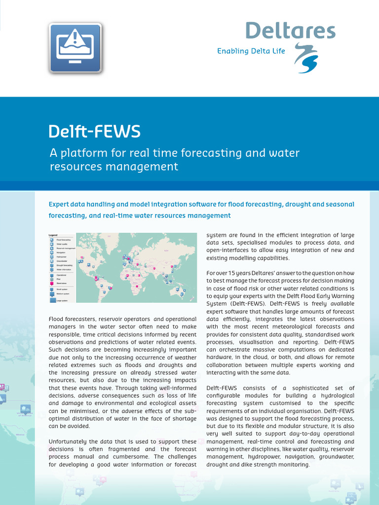 Delft FEWS Brochure | PDF