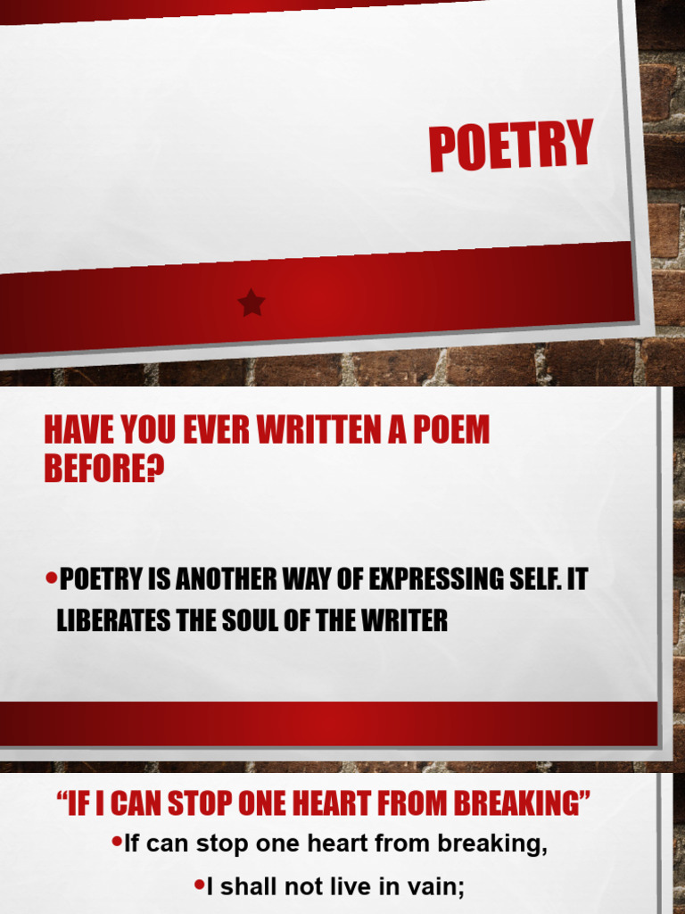 Poetry | PDF