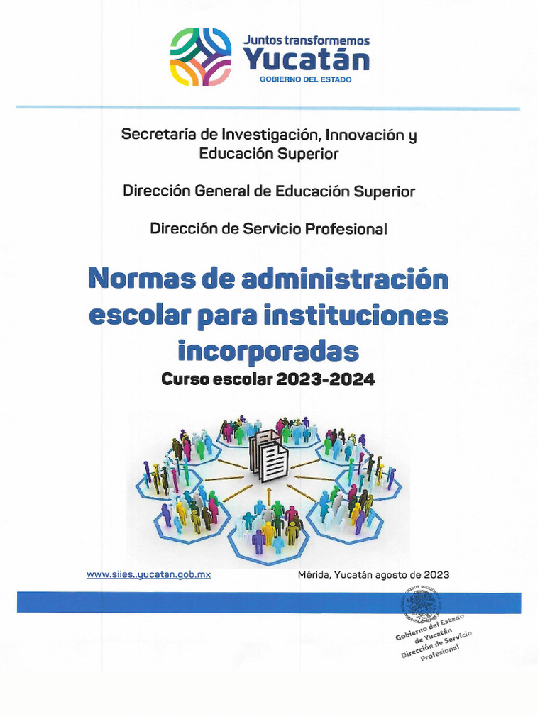 Normas - Control Escolar IES - Curso 2023 - 2024 1 | PDF