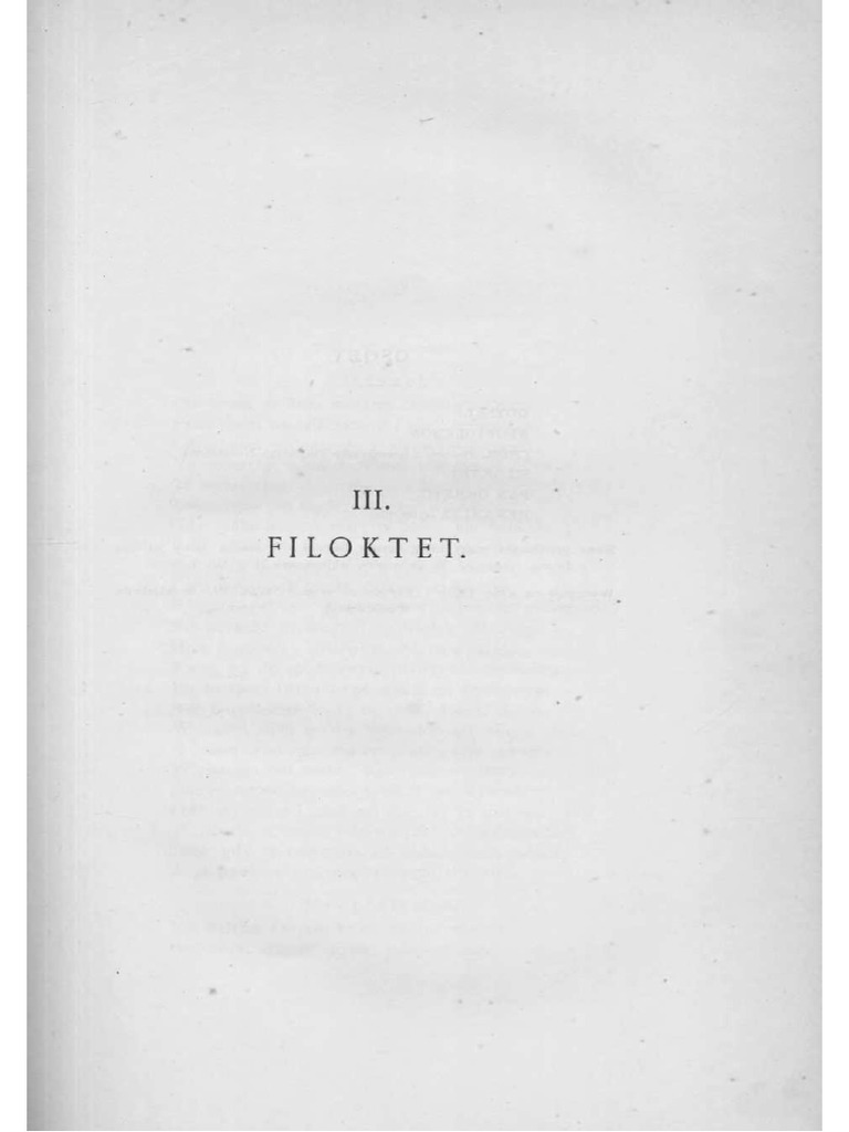 Sofokles - Filoktet | PDF