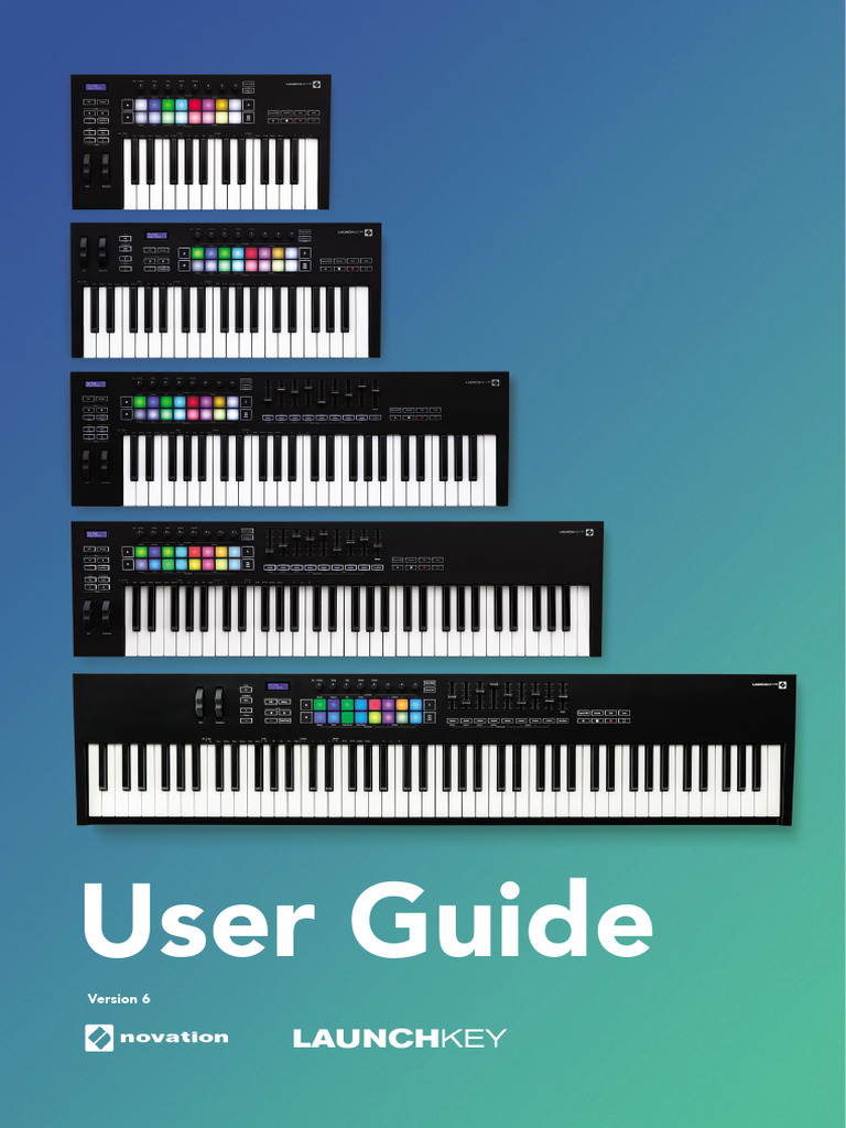 Launchkey MK3 User Guide v6 - en | PDF | Usb | Synthesizer