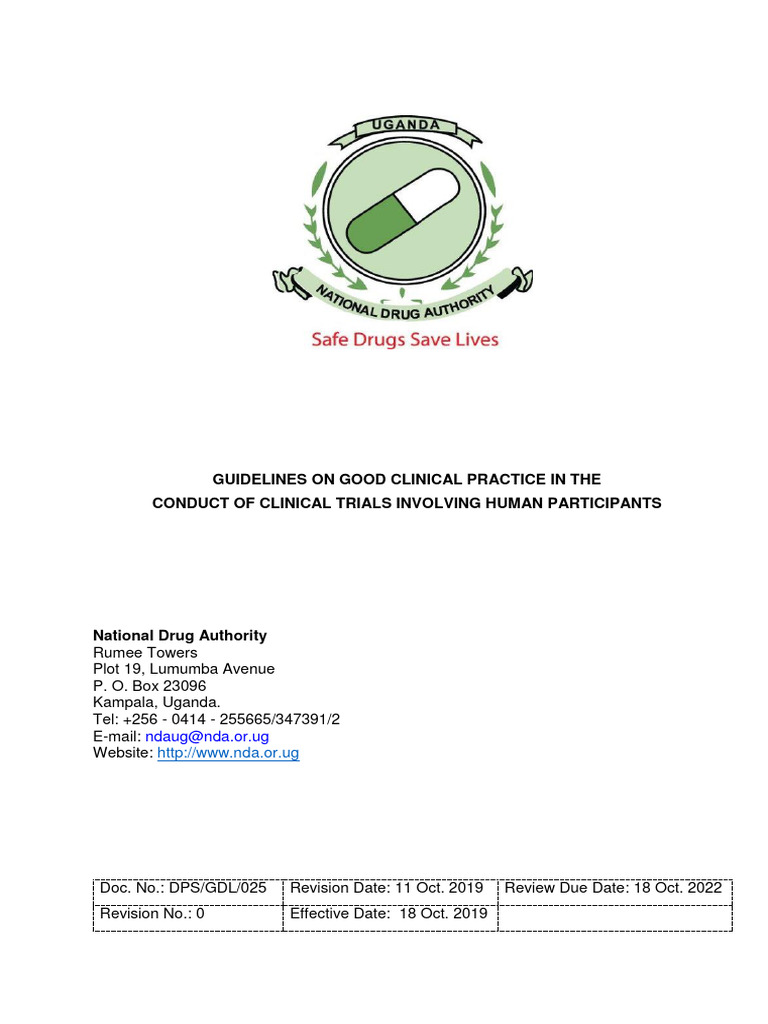 Good Clinical Practice | PDF | Clinical Trial | Institutional Review Board