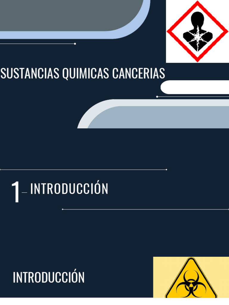 Sustancias Quimicas Cancerigenas | PDF | Cáncer | Carcinógeno
