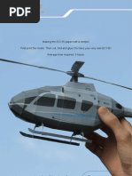EC175 Papercraft Model Instructions | PDF