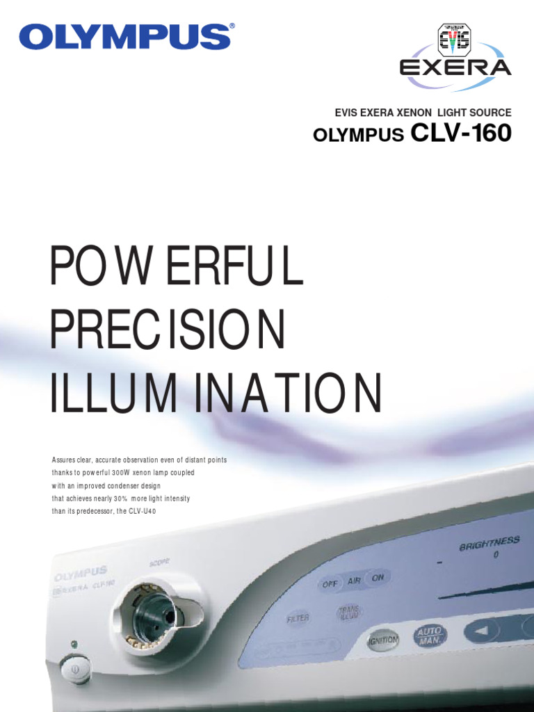 Olympus, CLV-160 | PDF | Power Supply | Electrical Equipment