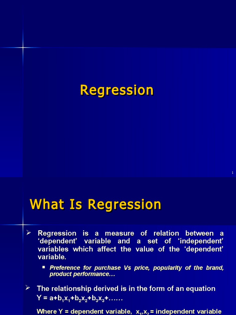 Regression Analysis | PDF | Coefficient Of Determination | Regression Analysis