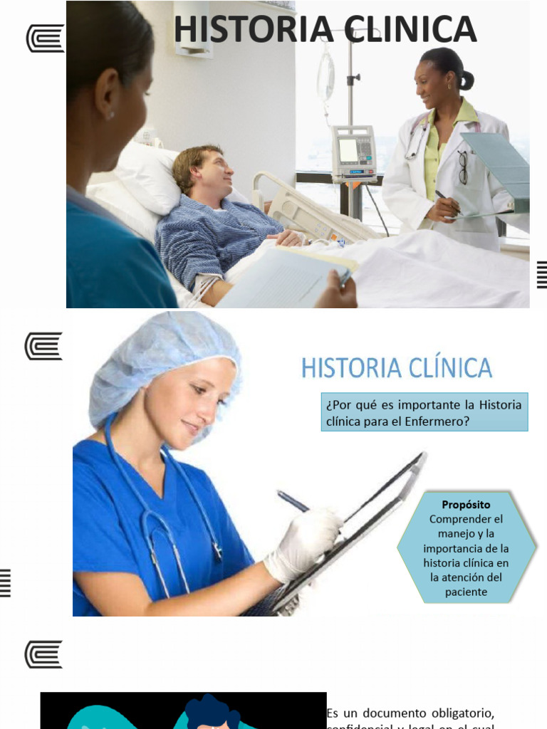 Semana 9 - Historia Clinica | PDF | Historial médico | Enfermería