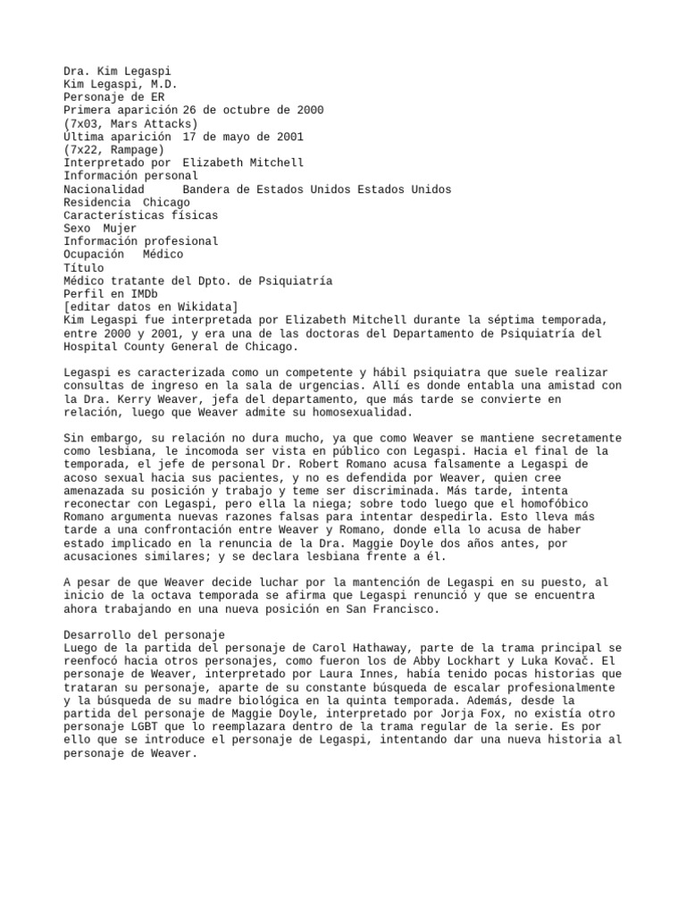 Dra. Kim Legaspi | PDF | Ciencias sociales