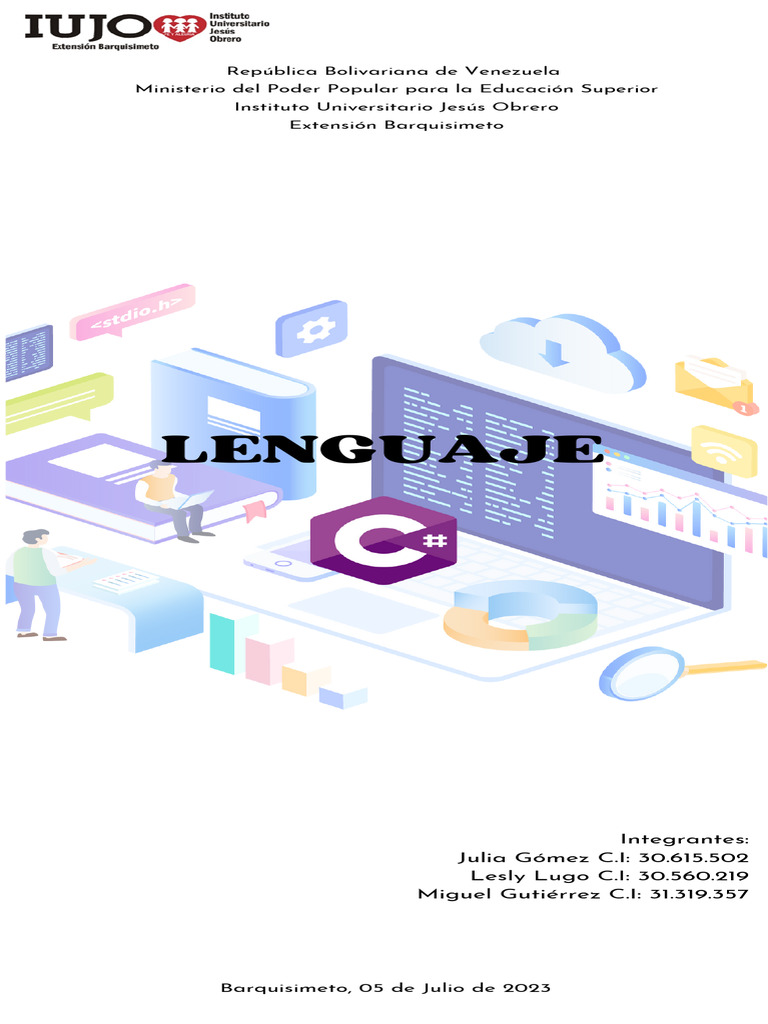 Infografía Lenguaje C# | PDF | Lenguaje de programación | Cadena ...