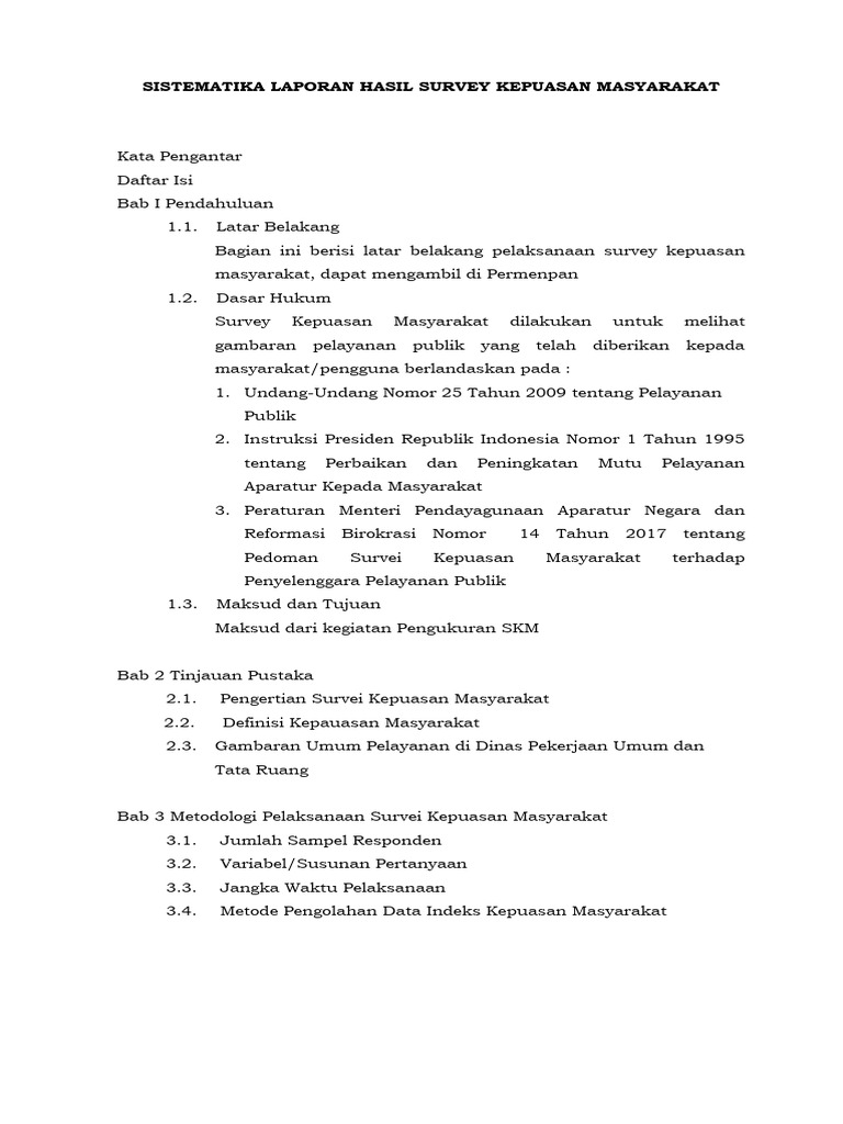 Laporan-Hasil-Skm 2018 | PDF
