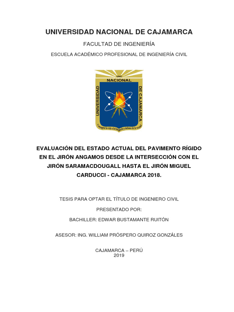 Tesis Completo - Edwar Bustamante Ruitón | PDF