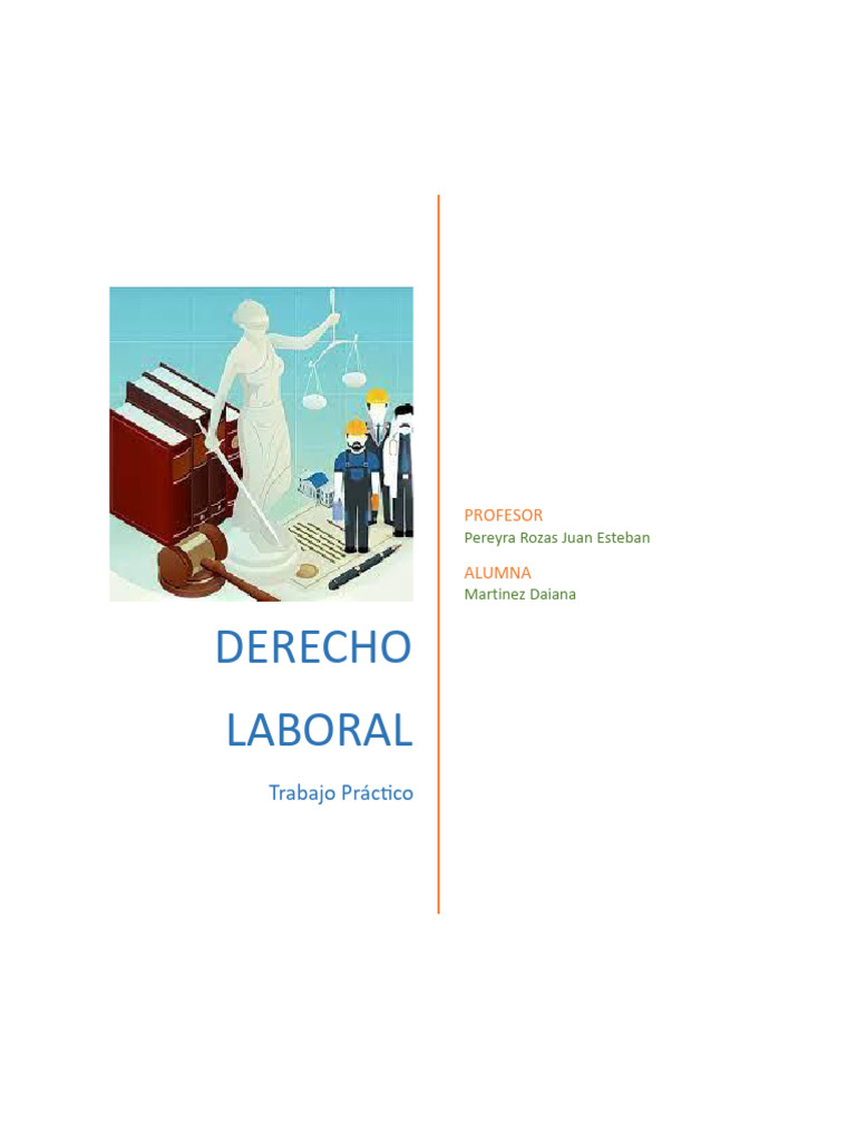 TP Derecho Del Trabajo | PDF | Derecho laboral | Justicia