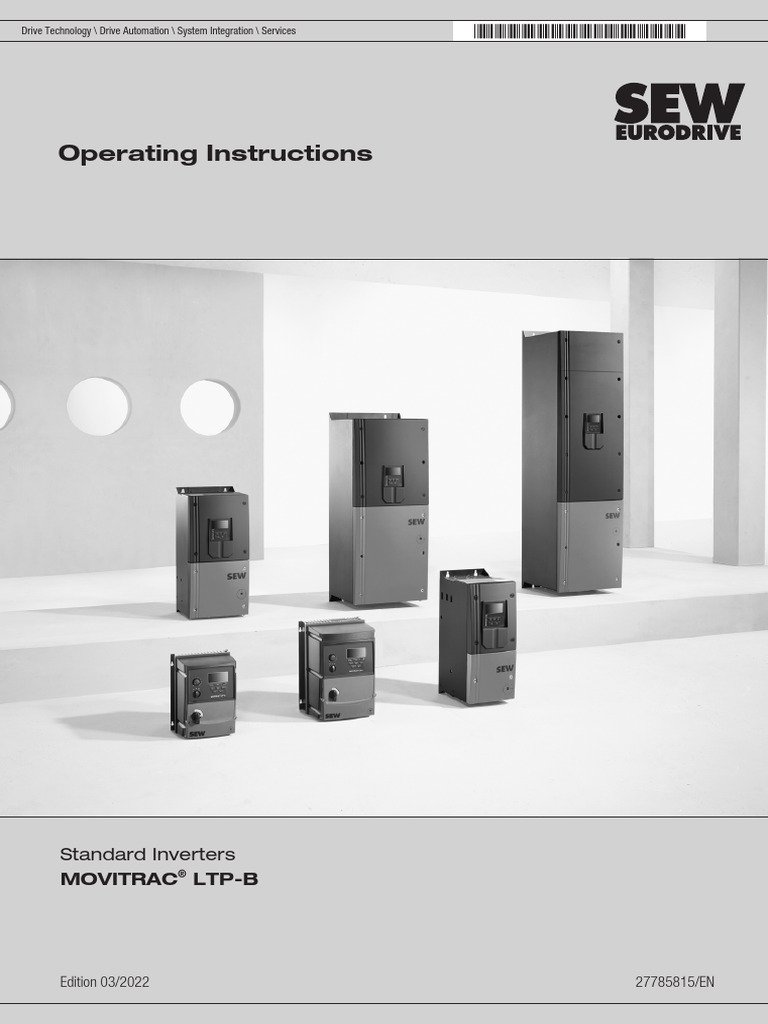 Operating Instructions: Standard Inverters Movitrac LTP-B | PDF ...
