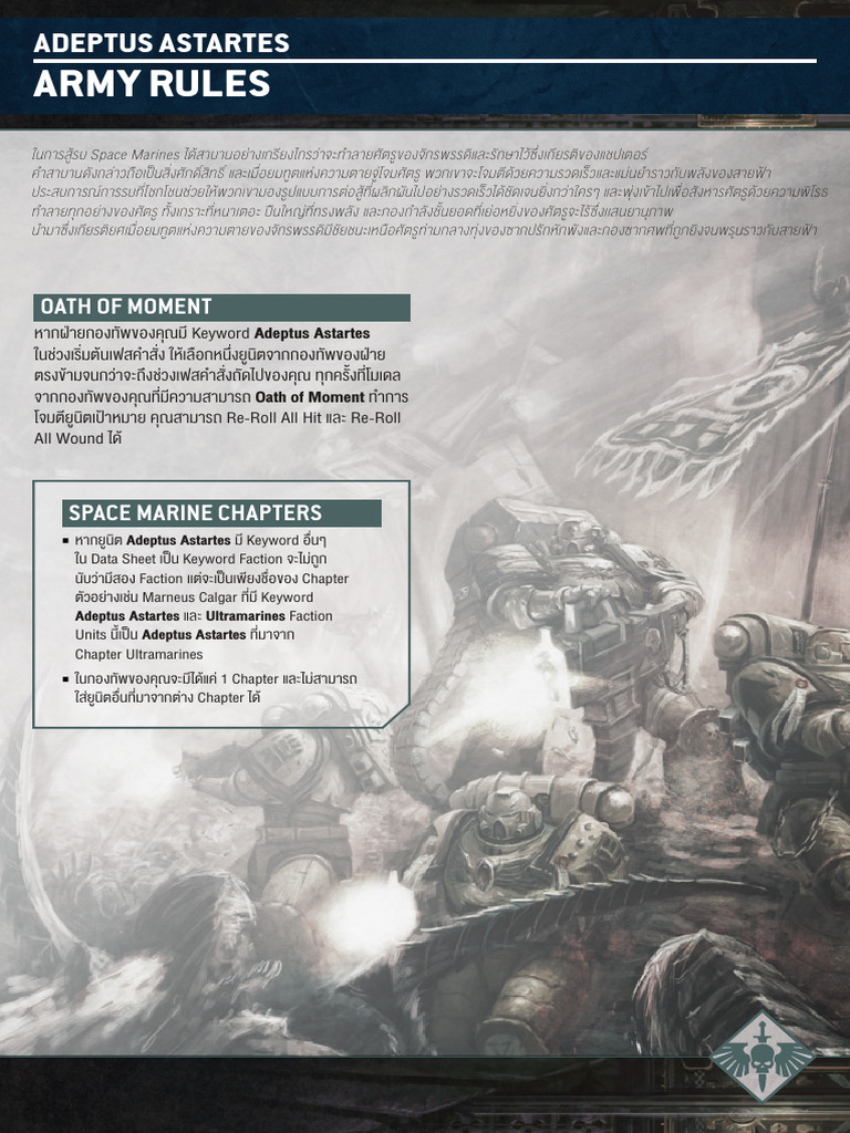 Space Marines Index 10th | PDF
