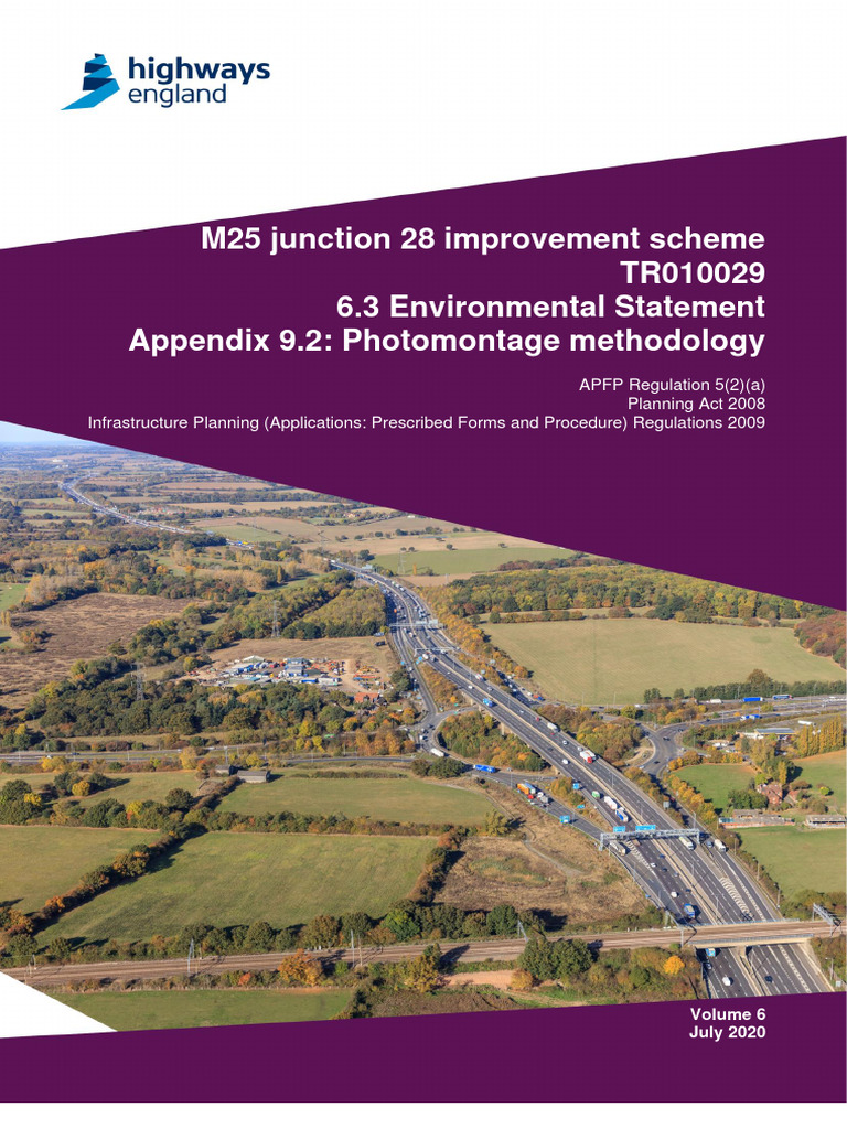 TR010029-000271-TR010029 M25 j28 6.3 Environmental Statement Appendix 9.2 Photomontage ...