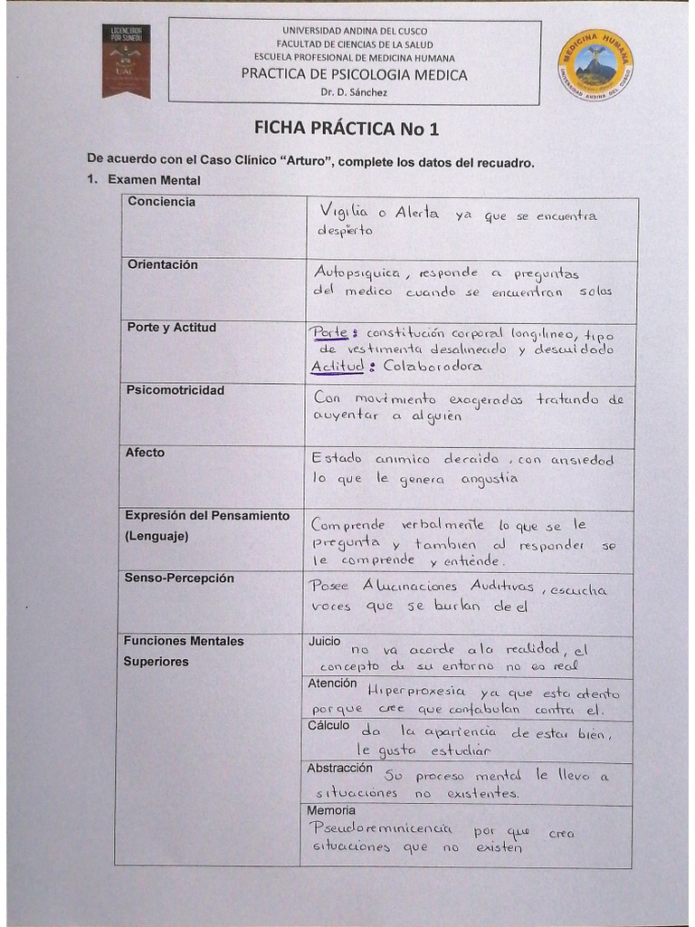 Ficha Practica N°1 | PDF