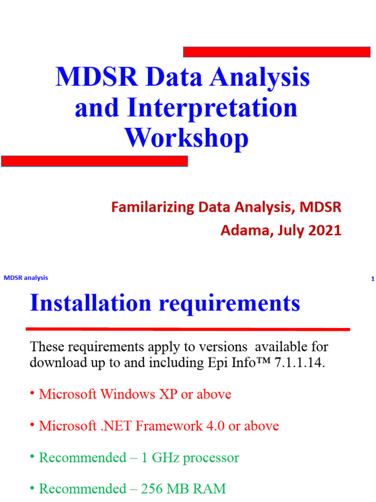 Day 2 Modified Befamiliar With Data Analysis, MDSR Modified, Nov 2016 | PDF | Computing | Software