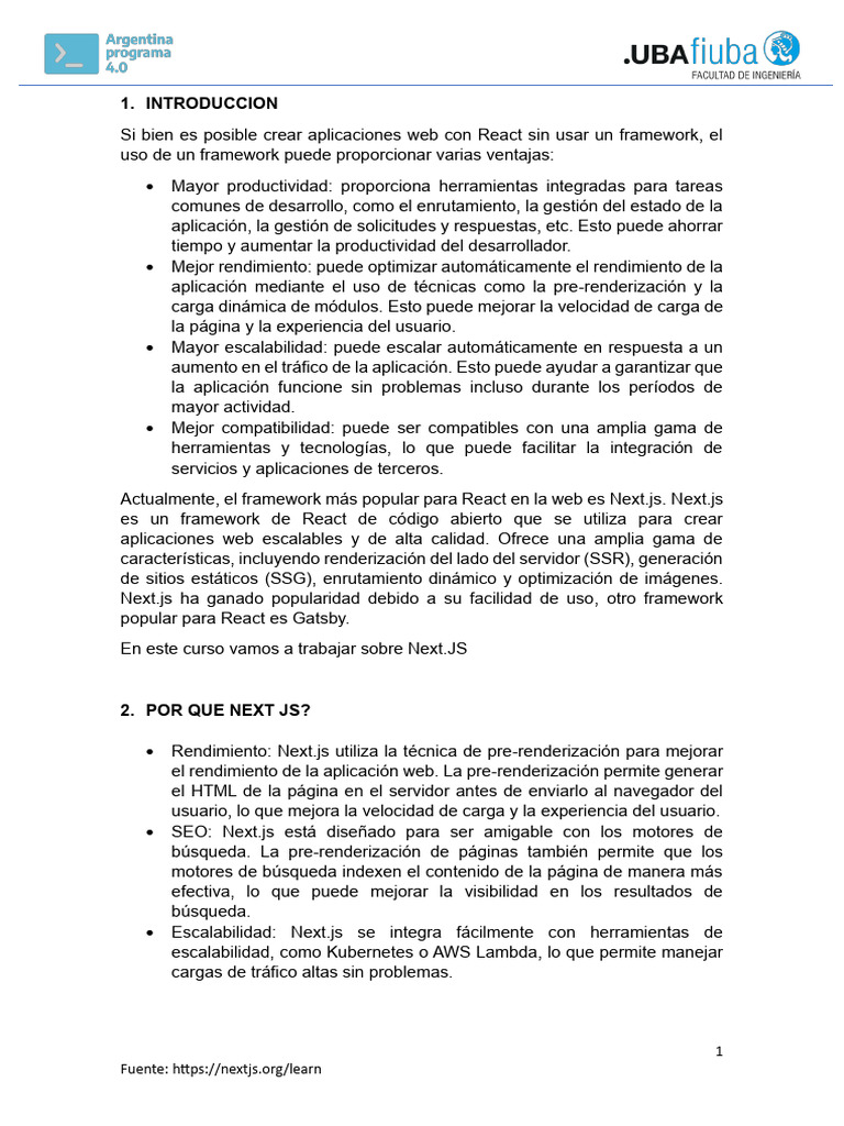 02-Intro Next | PDF | Script Java | Aplicación web 02-Intro Next | PDF | Script Java | Aplicación web