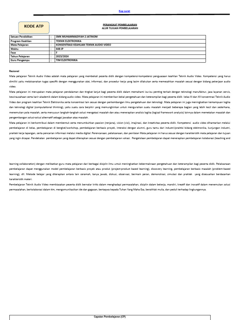 ATP-Konsentrasi TAV | PDF | Komputer