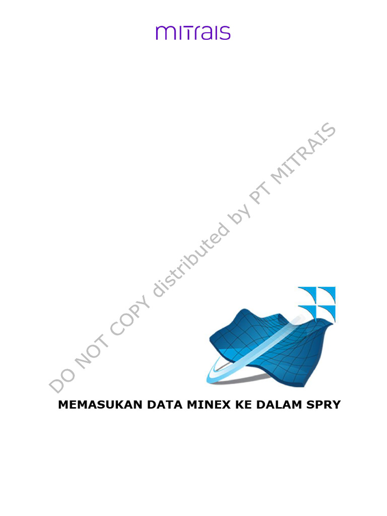 Import Minex Data To Spry | PDF | Software | Information Technology