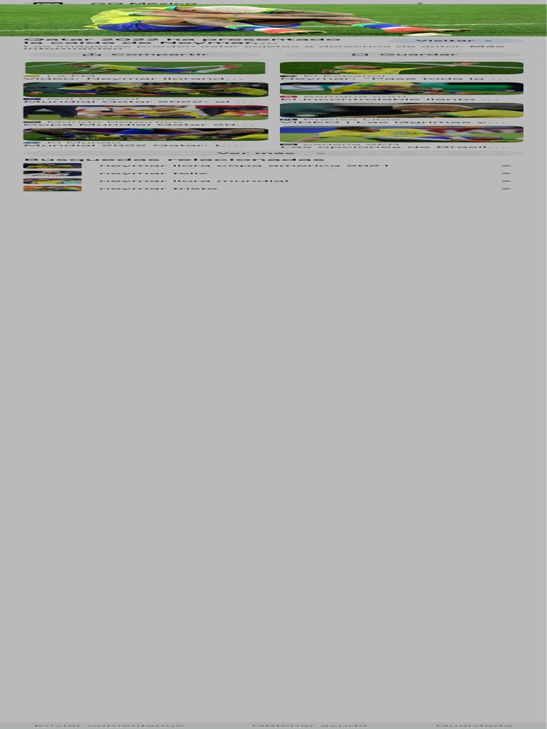 Neymar Jr Triste Fifa Word Cu - Búsqueda de Google | PDF