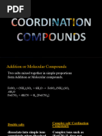 Coordination Compounds Class 12 Notes | PDF | Coordination Complex ...