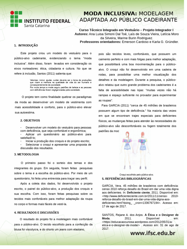 03 - Moda Inclusiva Modelagem Adaptada Ao Público Cadeirante | PDF ...