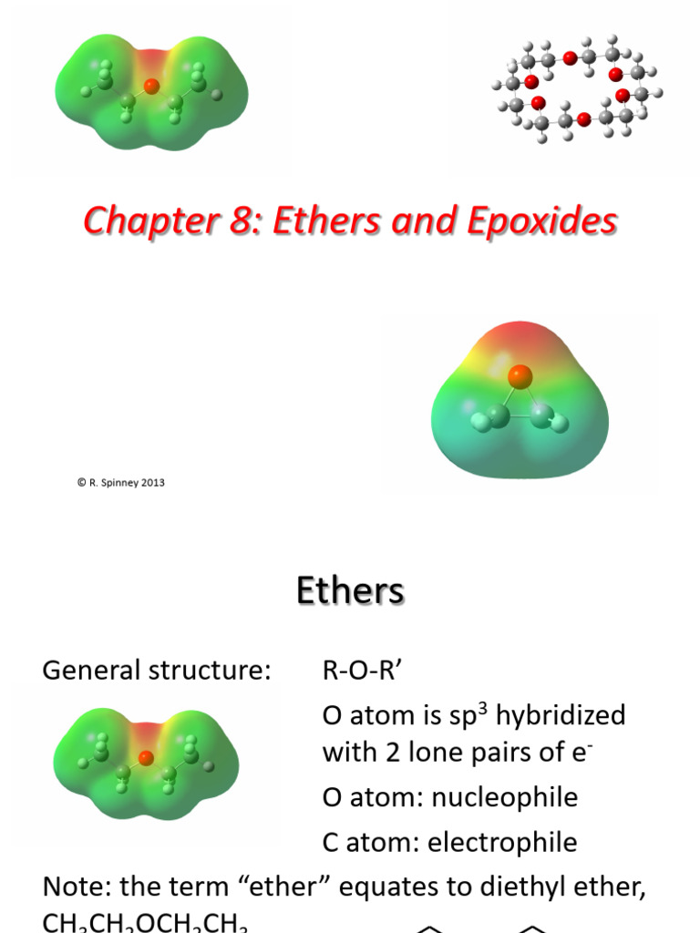 Chapter 8 - F | PDF | Ether | Chemistry