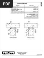 Hilti Insulated Metal Pipe Through Drywall PDF | PDF