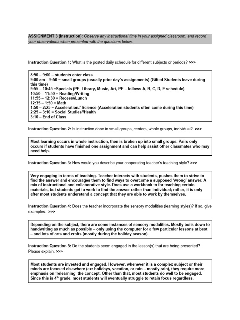 Assignment 3 - Obv - Maraianarenasedu201 | PDF | Teachers | Physical Education