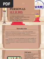 Sui Iuris y Alieni Iuris DERECHO ROMANO | PDF | Derechos | Justicia