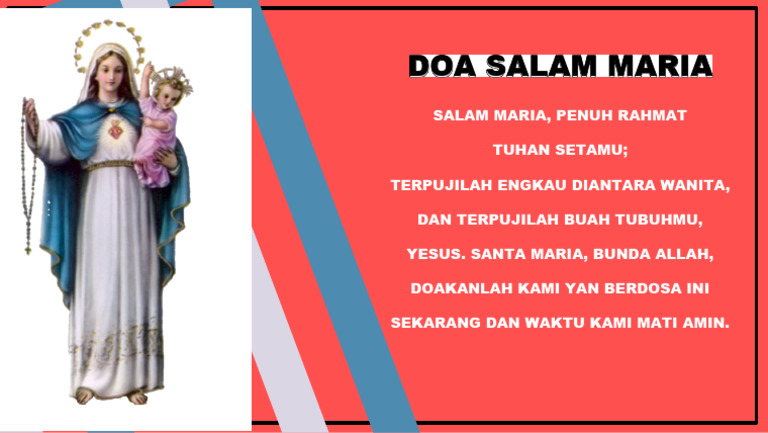 Doa Salam Maria | PDF