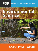 Past Paper Cape Environmental Science | PDF | Caribbean