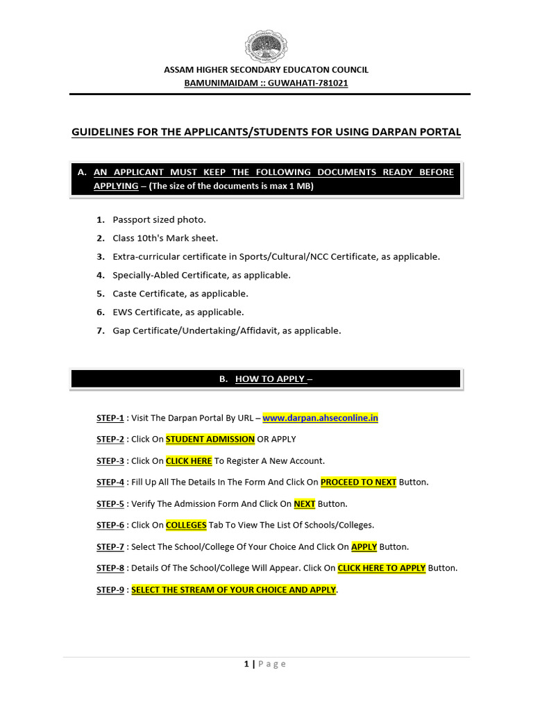 Guidelines Instructions | Download Free PDF | Computing