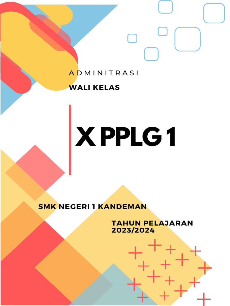 Administrasi Wali Kelas X PPLG 1 | PDF