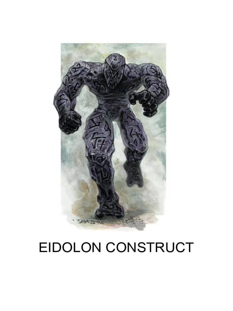 Eidolon Construct | PDF