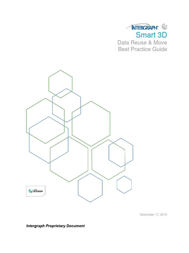 Smart3D DataReuse and Move Best Practice Guide v2016 | PDF | Spreadsheet | Databases