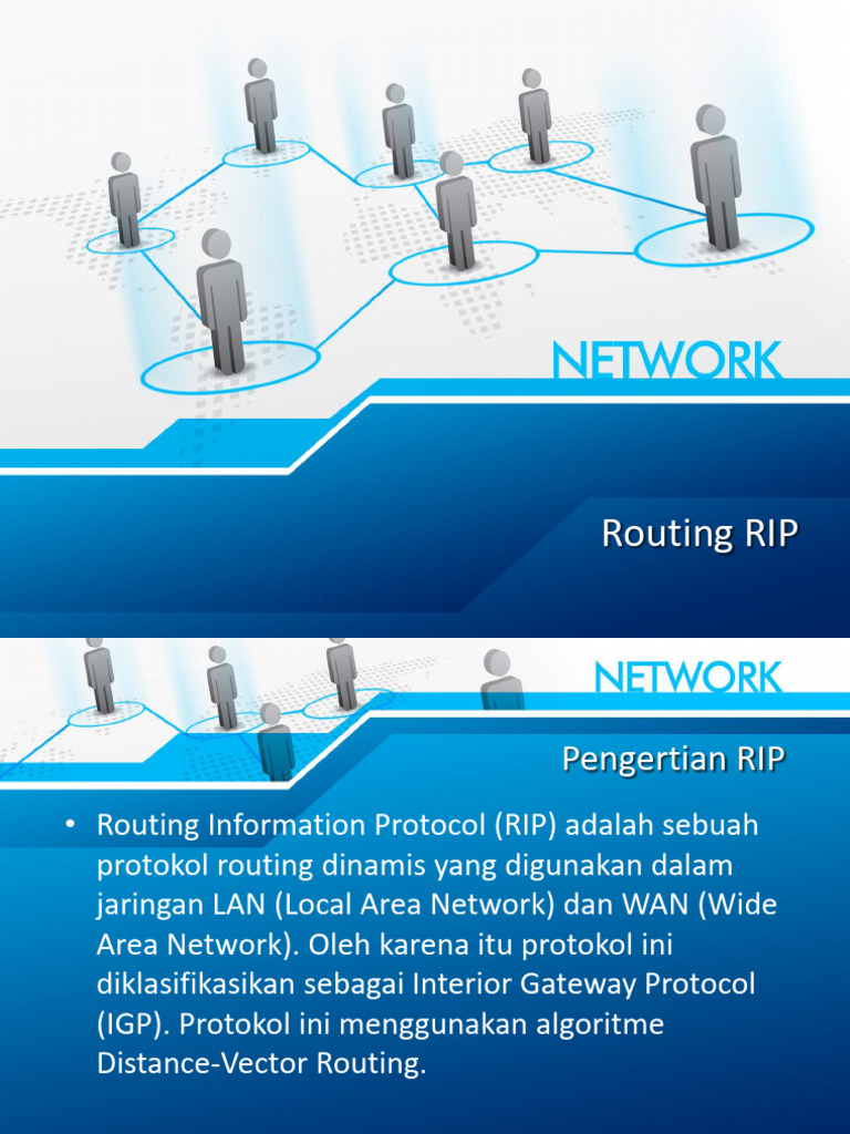 Pengertian dan Versi Routing RIP | PDF | Komputer | Teknologi & Rekayasa