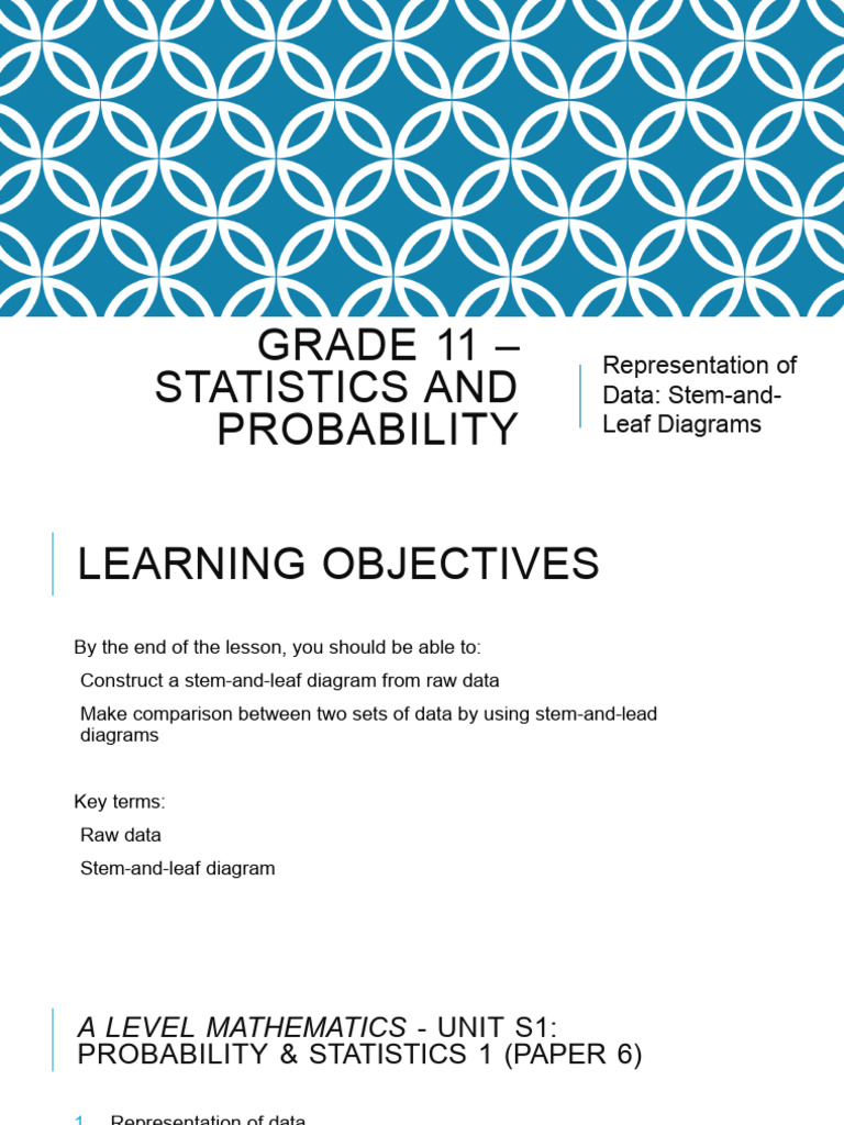 Grade 11 Statistics and Probability | PDF | Histogram | Data