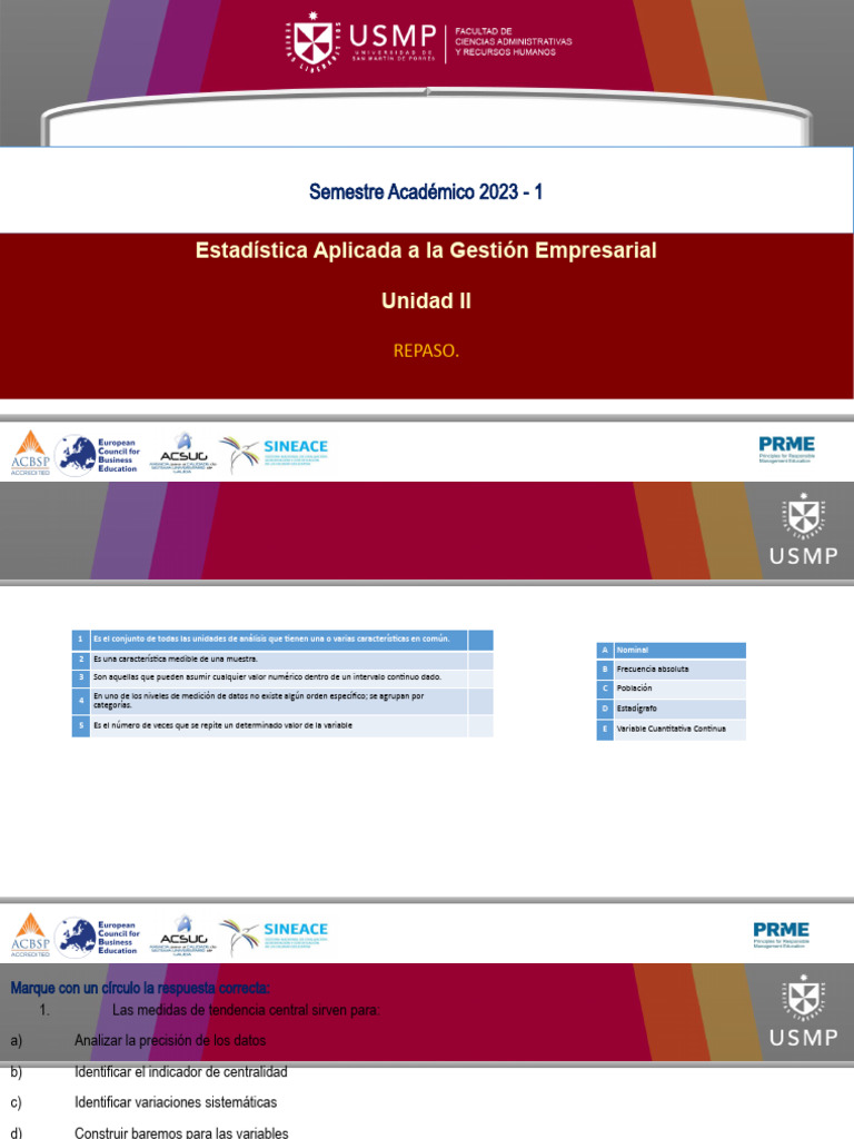 Repaso 8 | PDF | Estadísticas | Método científico