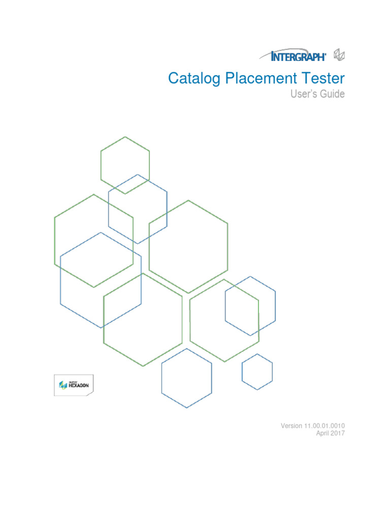 Catalog Placement Tester User's Guide | PDF | License | Copyright Catalog Placement Tester User's Guide | PDF | License | Copyright