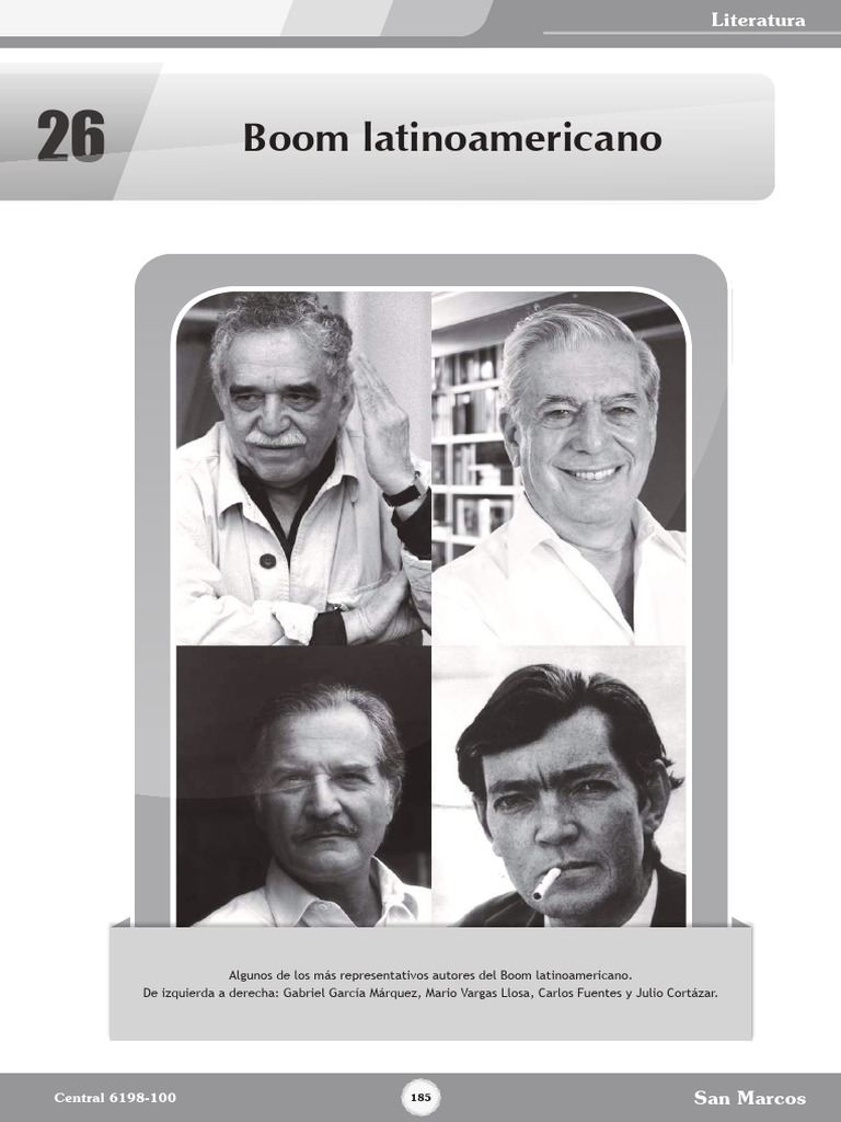 El Boom Latinoamericano | PDF | Gabriel García Márquez