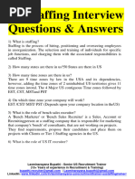 US IT Recruiter Calling Script | PDF | Recruitment