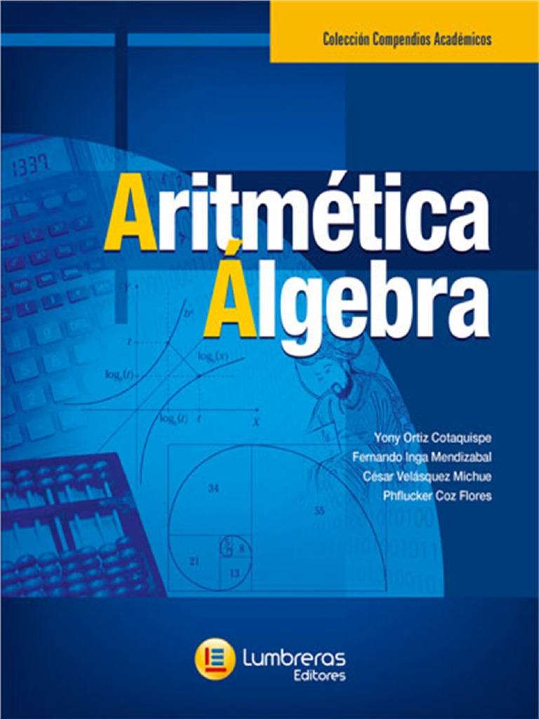 Aritmetica y Algebra Compendio Azul | PDF