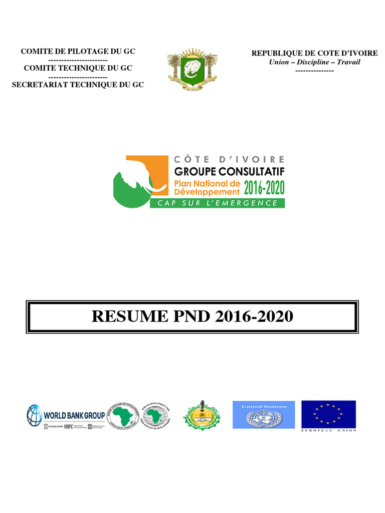 PND 2016-2020 | PDF