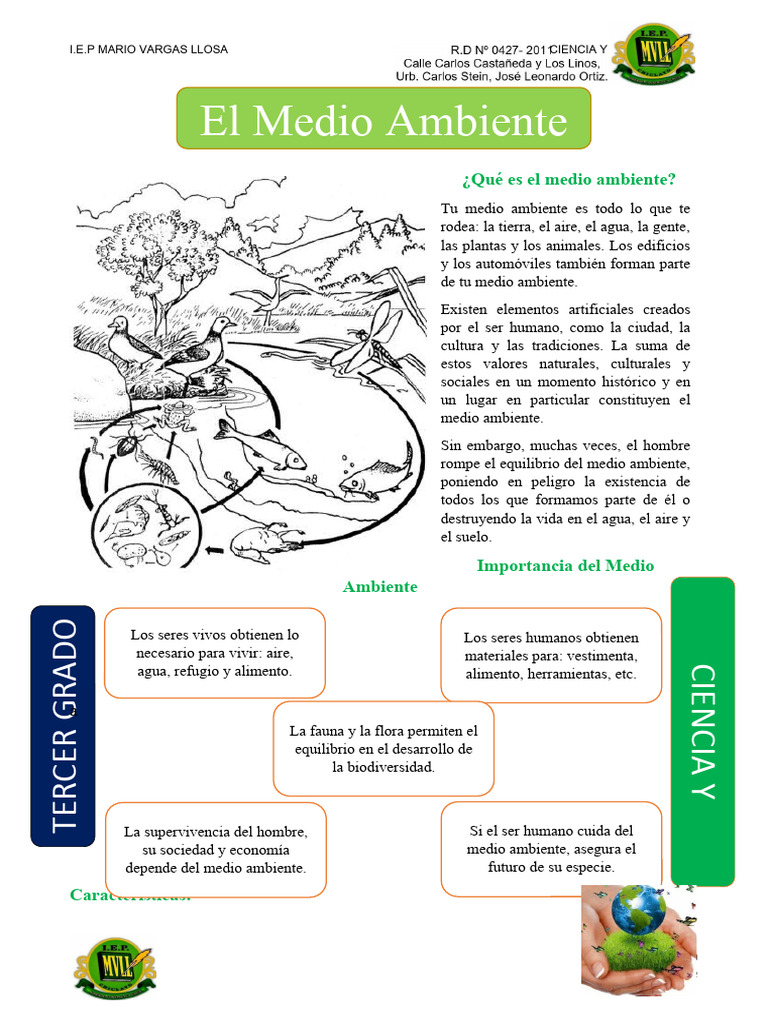 El Medio Ambiente | PDF | Entorno natural | Residuos