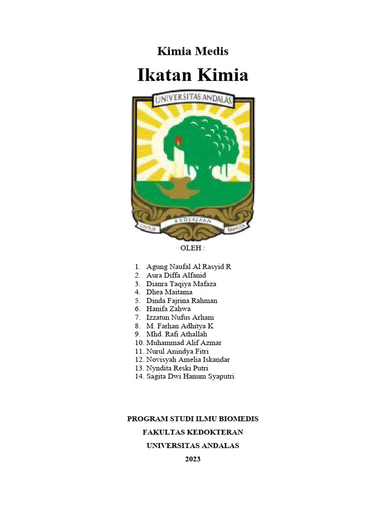 Paper Ikatan Kimia Kel.3 | PDF